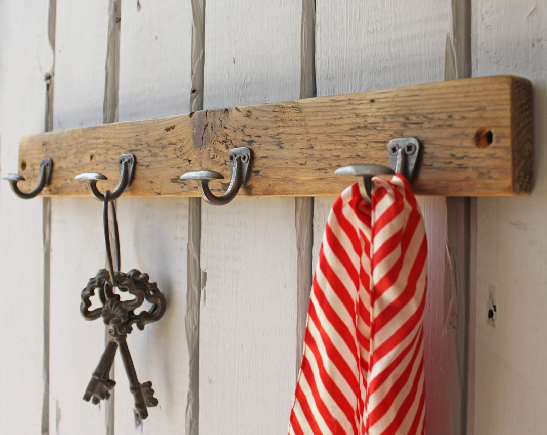 Reclaimed Wood Mini Bowler Hat and Coat Hook - Etsy UK