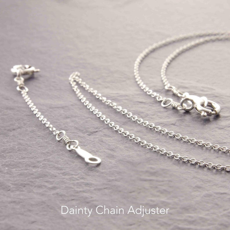 Sterling Silver Necklace Adjuster, 1", 1.5", 2", 3", 4", 1s - Etsy