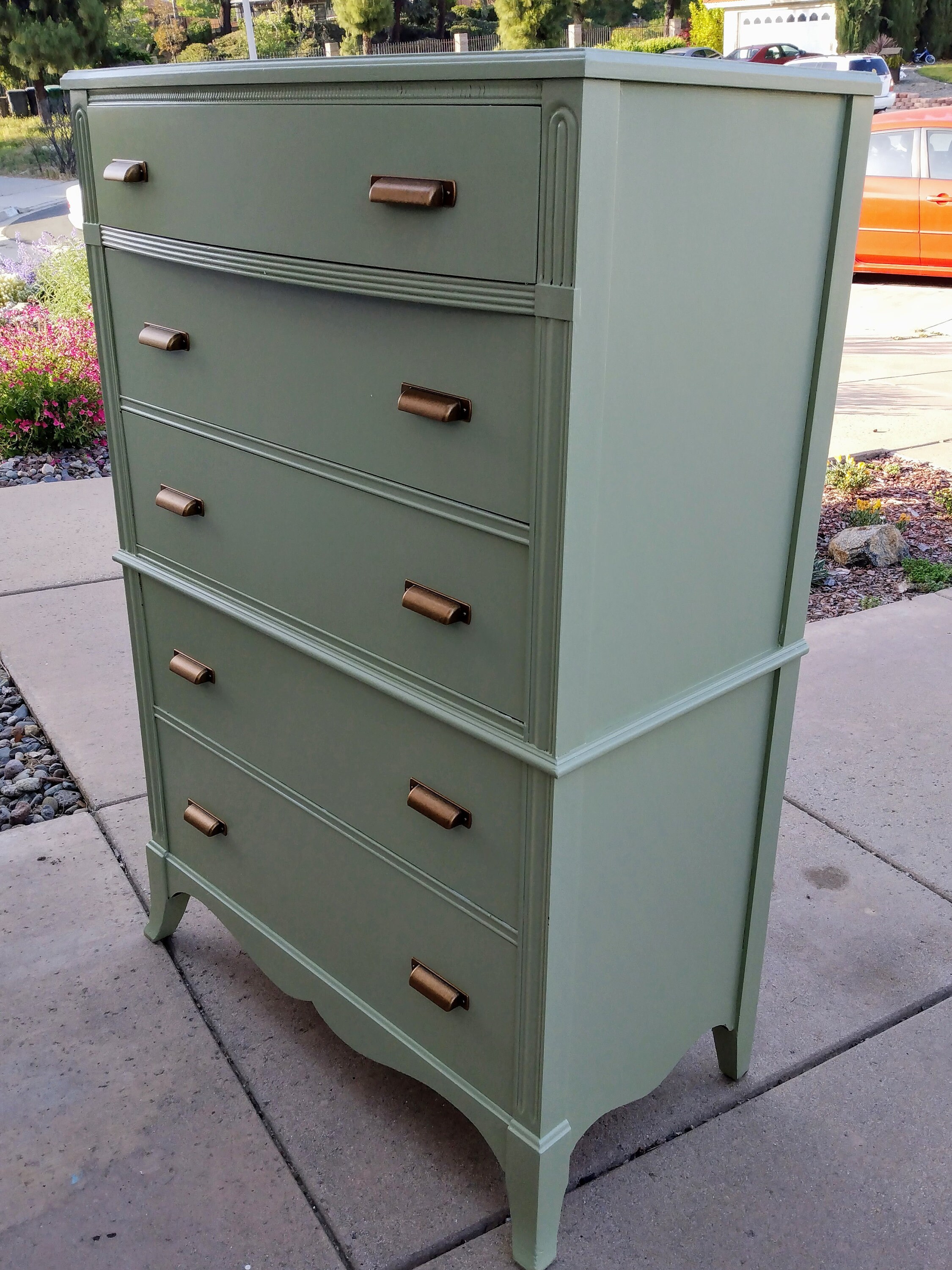 Sage Green Modern Farmhouse Dresser, Chest by Huntley Furniture - Etsy