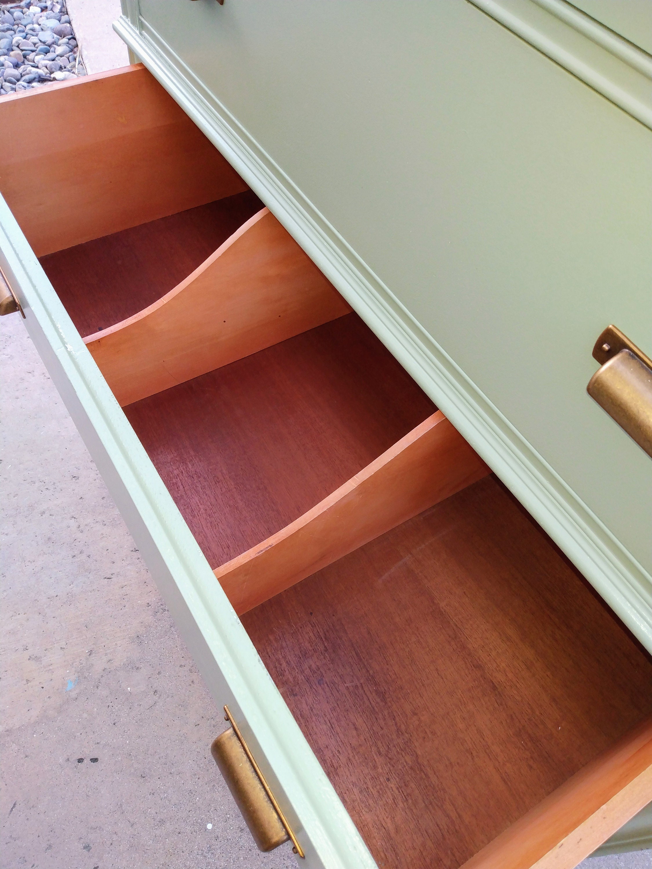 Sage Green Modern Farmhouse Dresser, Chest by Huntley Furniture - Etsy