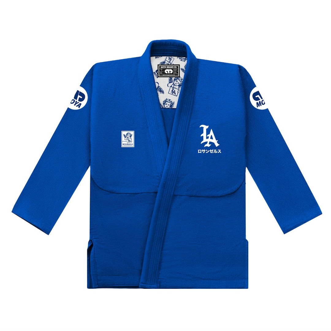 Moya Brand Ace Blue Adult BJJ Gi 450GSM Pearl Weave Jiu-jitsu Kimonos ...