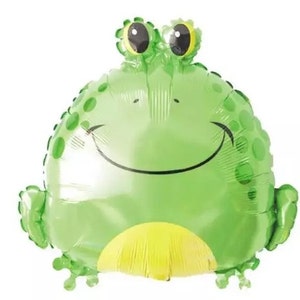 Frog Balloon - Cute Frog Balloon Animal Balloons Green Frogs Ballon ...