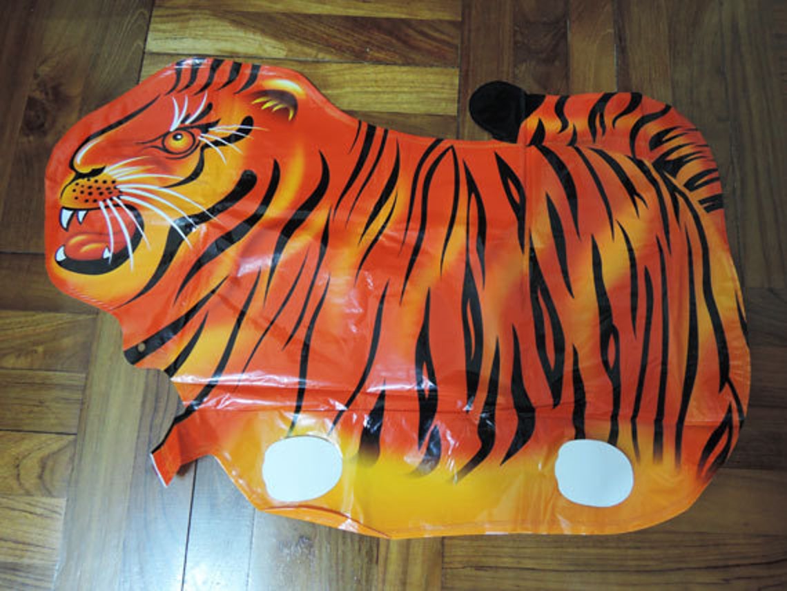 Tiger Balloons - HUGE 24 Inch Walking Animal Tigers Balloon Brown ...