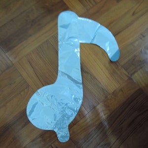 Pastel Blue Balloons - 18 Inch Quaver Musical Note Balloon Music Clef ...