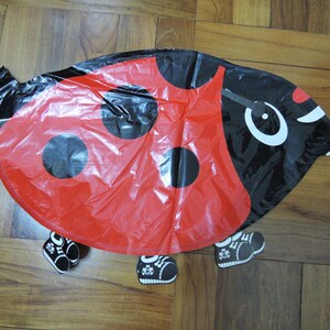 Ladybugs Balloons - 15 Inch Walking Animal Ladybug Beetles Balloon Red ...