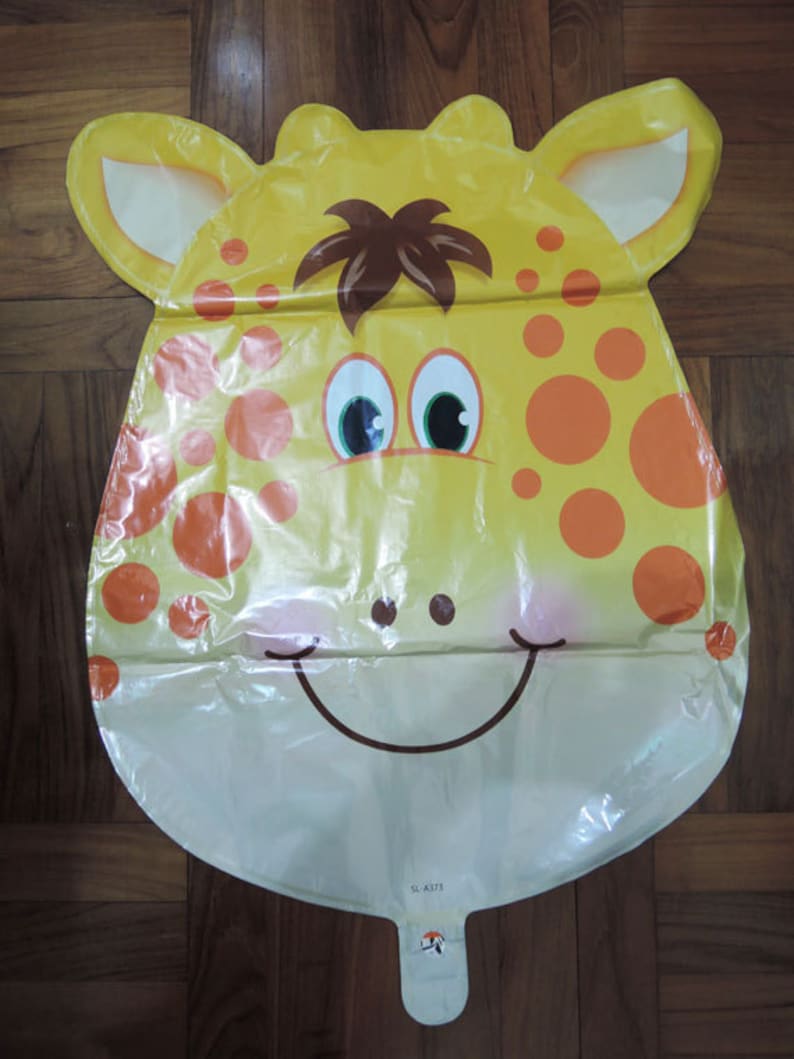 Giraffe Balloon Animal Giraffes Balloons Ballon ( Birthday Decor ...