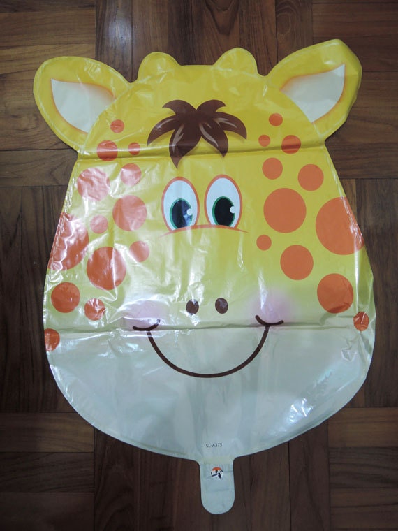 Giraffe Balloon Animal Giraffes Balloons Ballon ( Birthday Decor ...