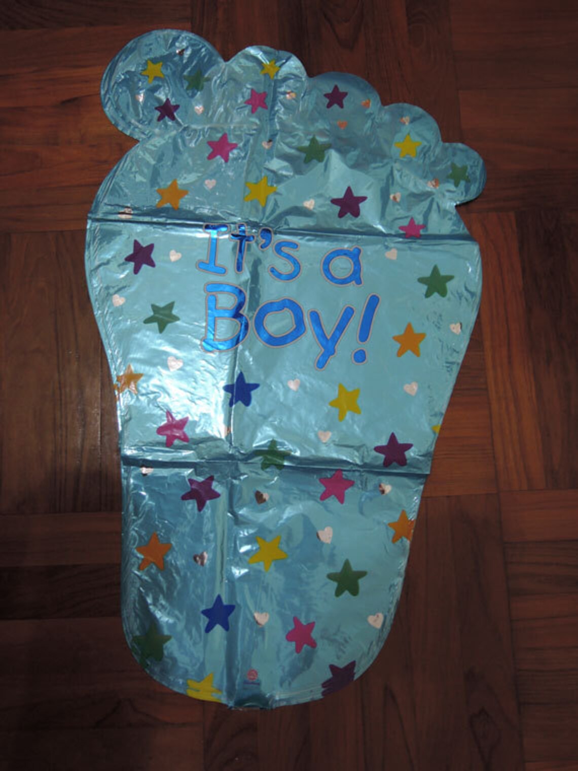 Baby Foot Balloons - HUGE 28 Inch Balloon It is a Boy or a Girl ...