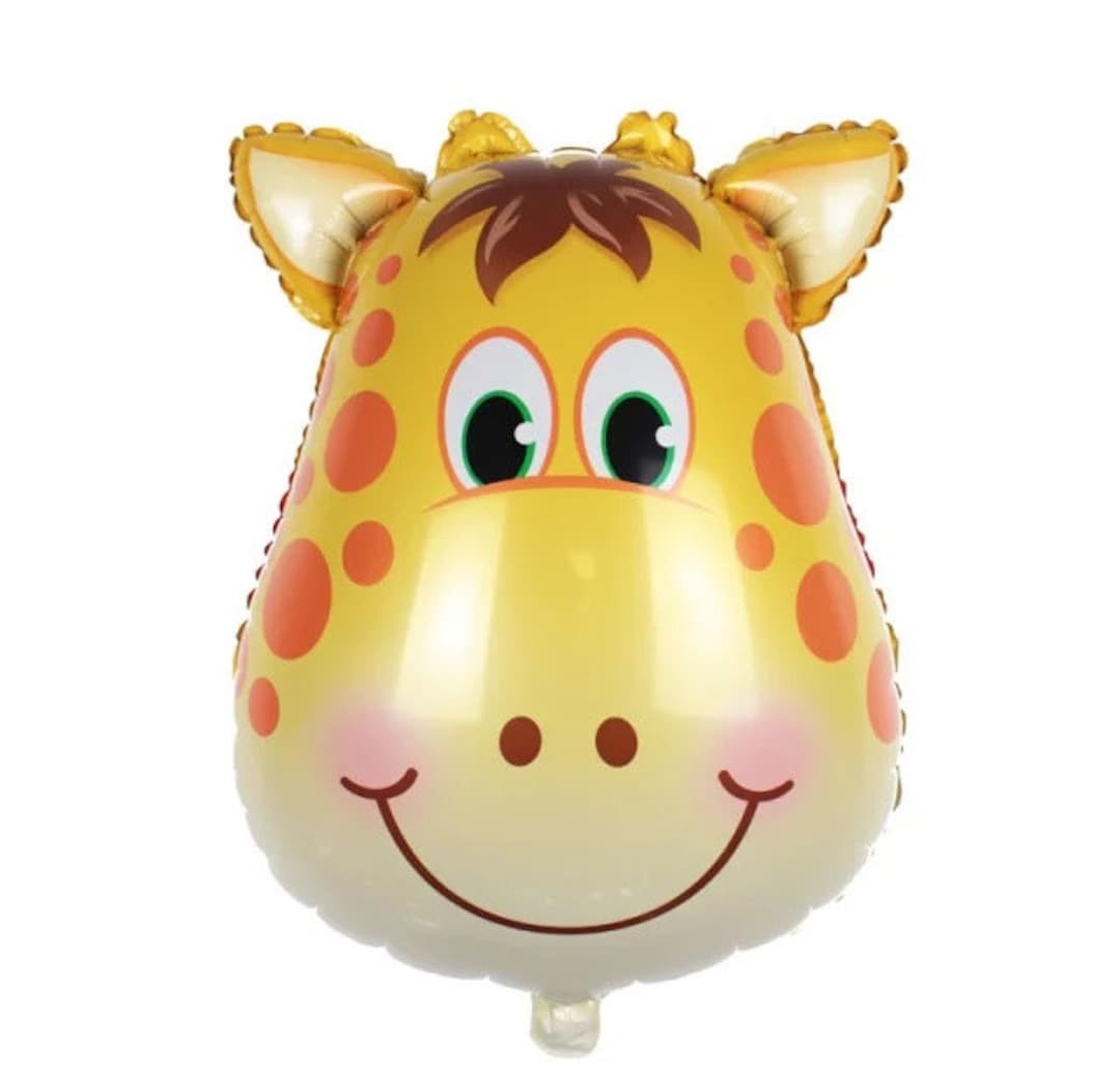 Giraffe Balloon Animal Giraffes Balloons Ballon ( Birthday Decor ...