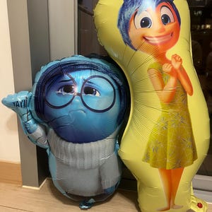 Balloons - HUGE Cartoon Inside Out Balloon Envy Joy Disgust Sadness ...