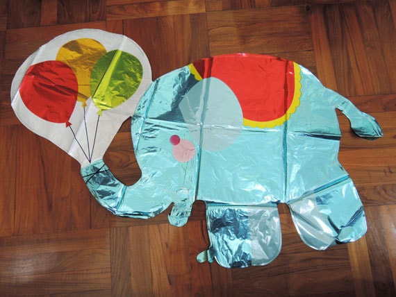 Elephant Balloons HUGE 42 Inch Elephant Balloon Birthday | Etsy