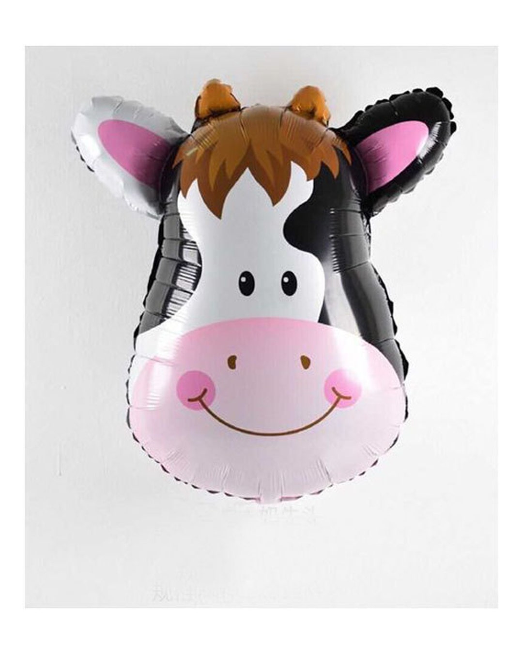 Cow Balloon Animal Black and White Cows Balloons Ballon ( Birthday ...