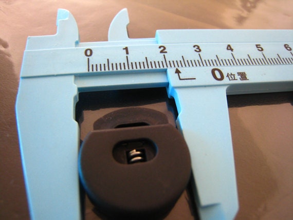 Finding 2 pcs Black Plastic Round Buckle Clamp End Lock Cord | Etsy