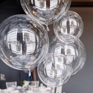 Large Clear Helium Balloons - Etsy