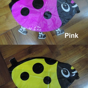 Ladybugs Balloons - 15 Inch Walking Animal Ladybug Beetles Balloon Red ...