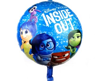 Balloons HUGE Cartoon Inside Out Balloon Joy Sadness Anger Pixar Ballon ...