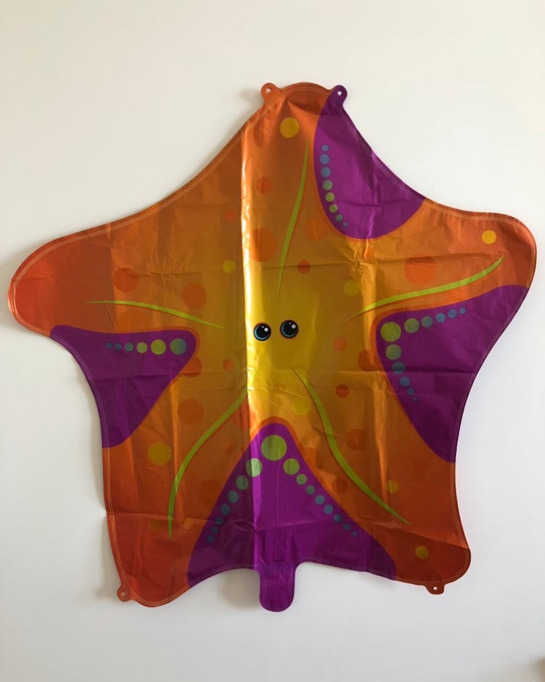 Starfish Balloons Starfish Balloon Ballon Birthday Decor & - Etsy