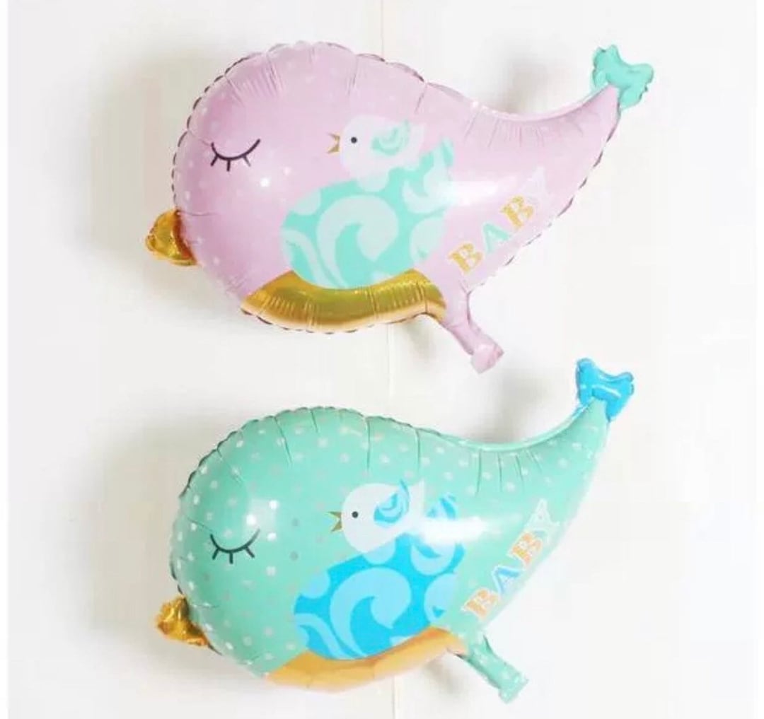 Baby Bird Balloons - Pink Bird Balloon Green Bird Balloons Animal Baby ...