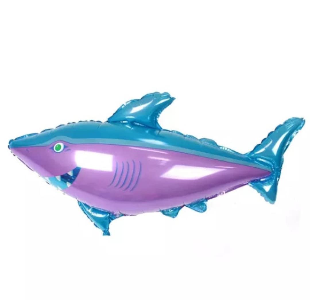 Shark Balloon - Large Shark Balloons Big Sea Animal Ballon 42 ...