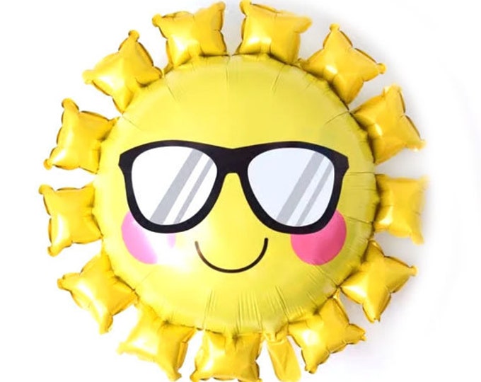 Rainbow Pride Sunglasses Balloon Summer Pool Party Décor - Etsy