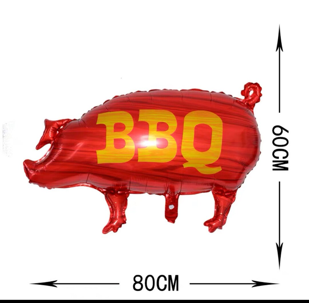 BBQ Pig Balloons - 80 Cm X 60 Cm ( Birthday Decor & Party Balloon ...
