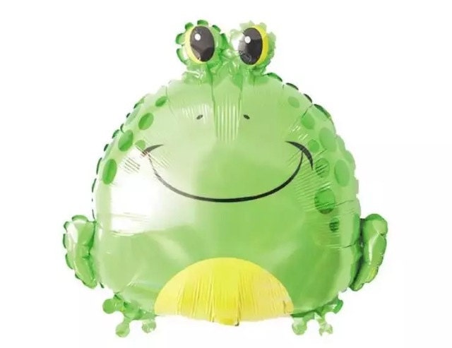 Frog Balloon - Cute Frog Balloon Animal Balloons Green Frogs Ballon ...