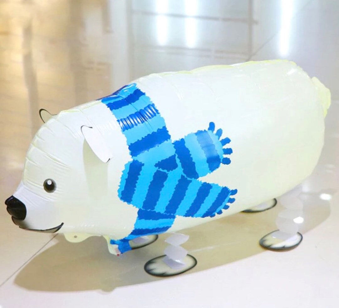 Balloons - HUGE 30 Inch Animal Polar Bear Balloon White Ballon Party ...