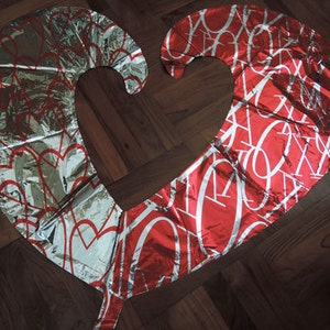 Balloons - 42 Inch HUGE Balloon Red Big Heart Balloon Love Balloons ...