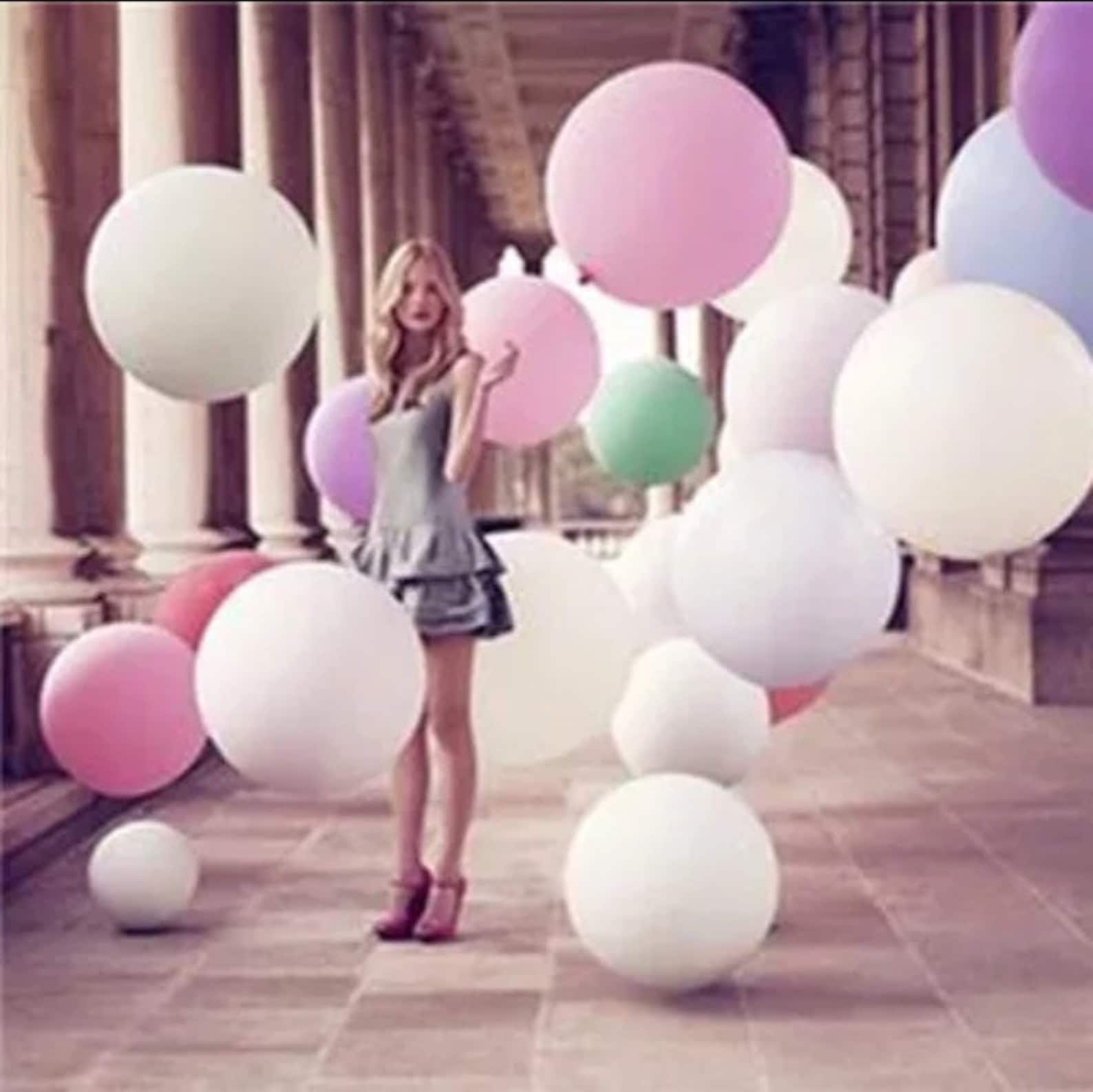 Balloons HUGE 36 Inch Balloon Round Latex Balloons Big Latex - Etsy