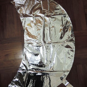 Silver Moon Balloons - 36 Inch HUGE Silver Balloon Moon Balloon Wedding ...