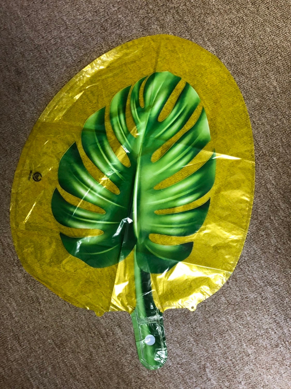 Leaf Balloons - Yellow Green Leaf Balloon Foliage Balloon ( Birthday ...