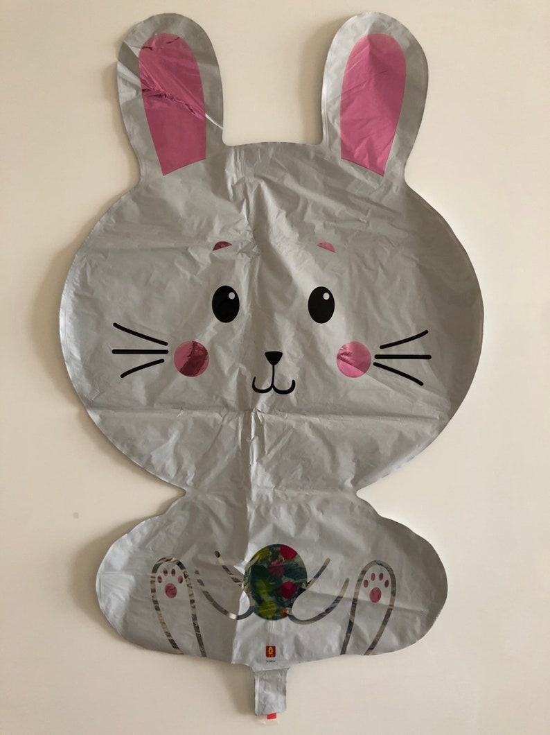 Rabbit Balloon - Cute Rabbit Balloons White Rabbit Balloon Animal ...