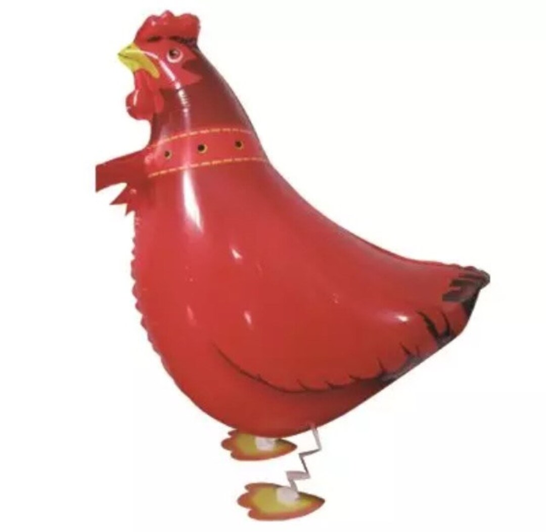 Hen Balloons - HUGE 24 Inch Walking Animal Hens Balloon Brown Ballon ...