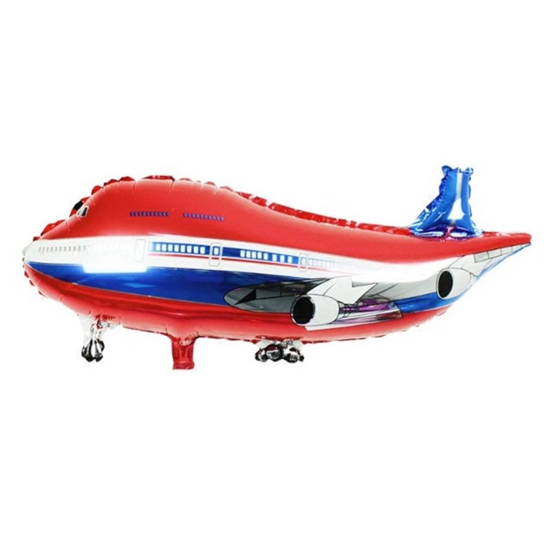 Airplane Balloons - HUGE 30 Inch Balloon Plane Balloons Big Blue ...