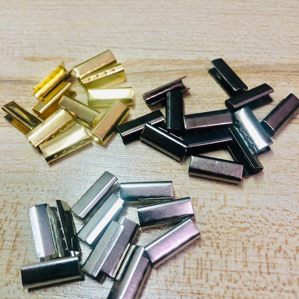 Metal Fold Over Crimp Head Clips - Etsy