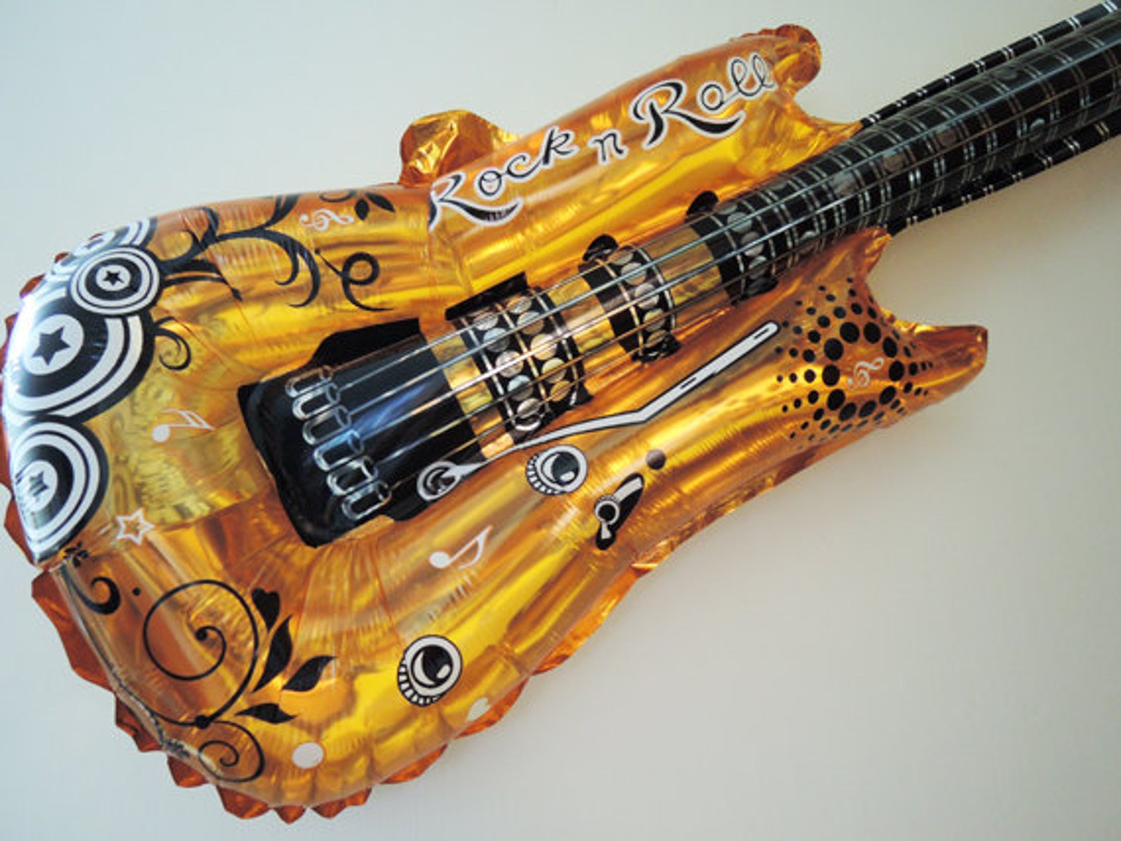 Guitar Balloons 30 Inch Guitar Balloon Music Balloon Gold - Etsy