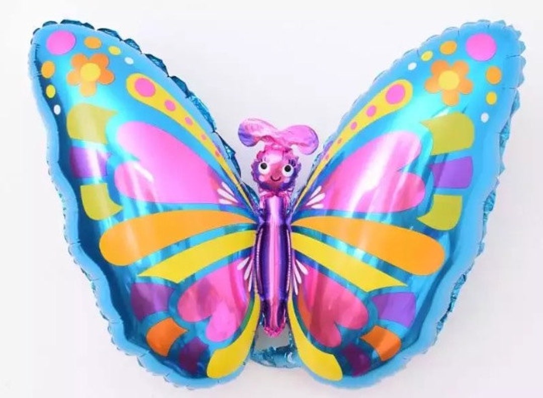 Butterfly Balloon Insect Butterflies Balloons Ballon ( Birthday Decor ...
