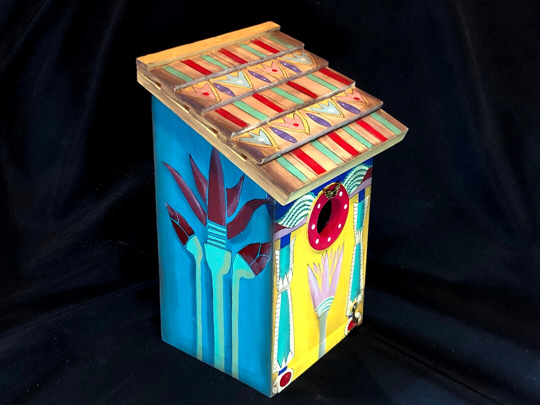 ANCIENT EGYPTIAN BIRDHOUSE: Themed Motif From Egyptian Temples - Etsy