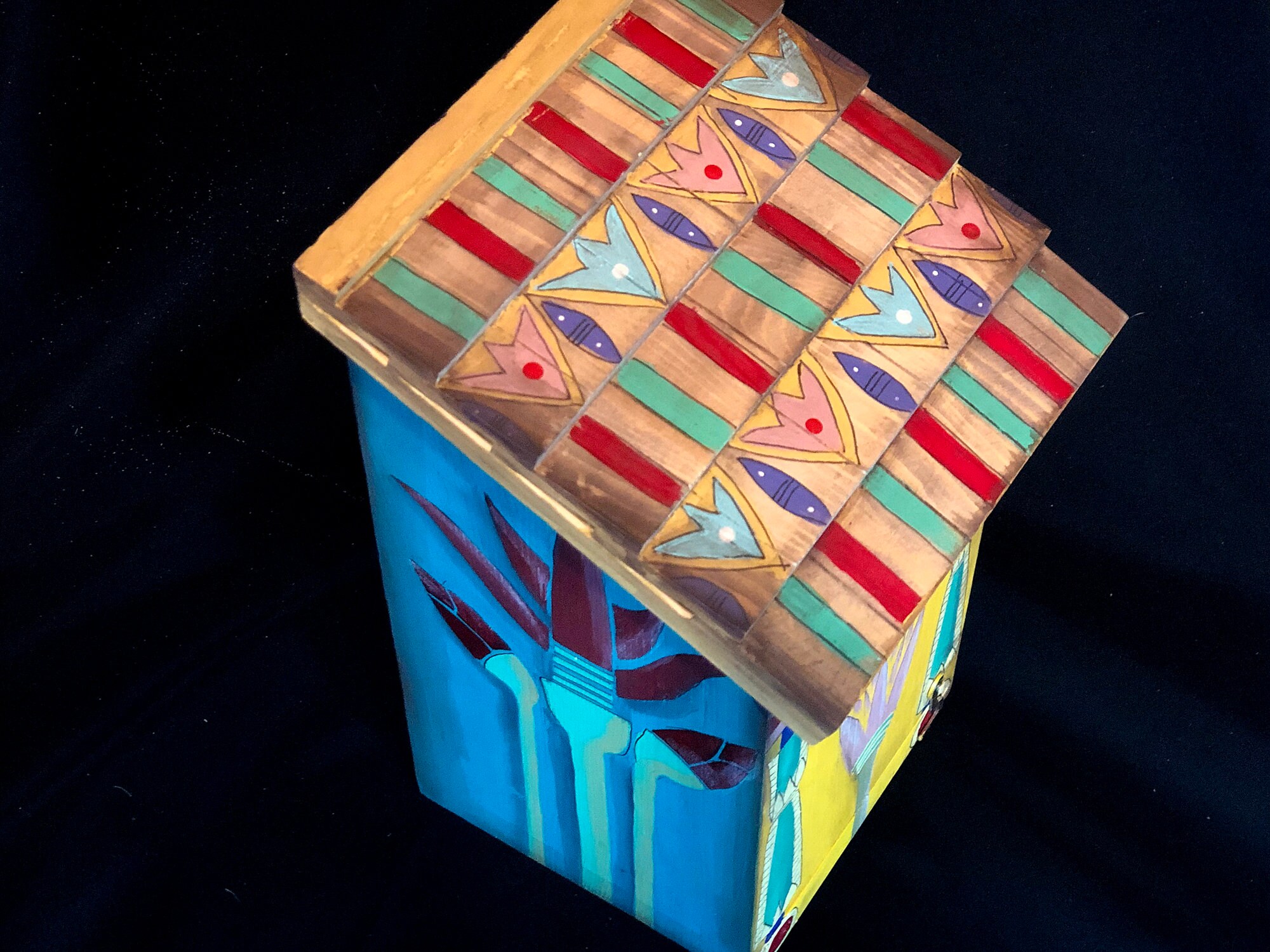 ANCIENT EGYPTIAN BIRDHOUSE: Themed Motif From Egyptian Temples - Etsy