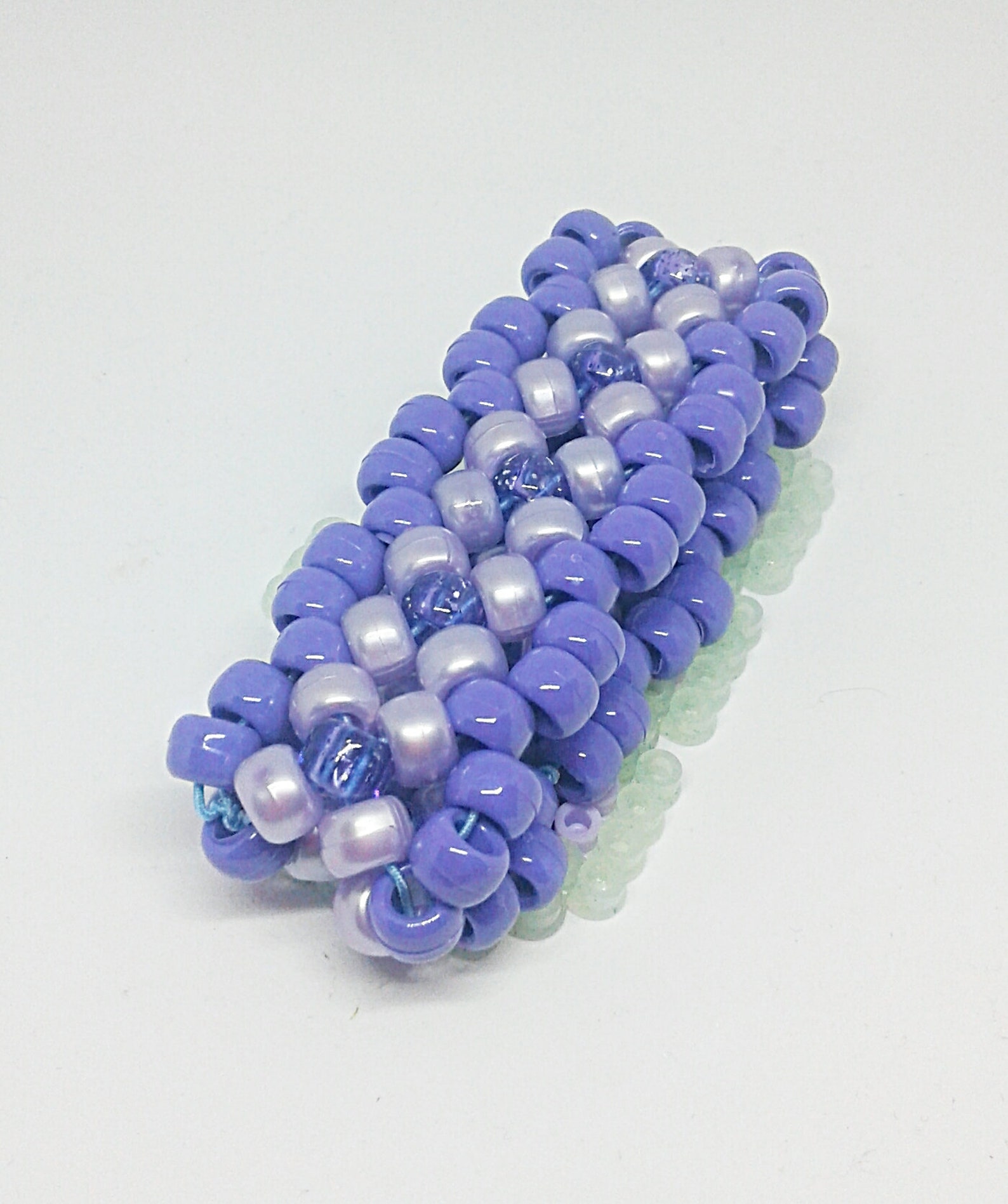 EDC Kandi Cuff Purple, Glow in the Dark - Etsy