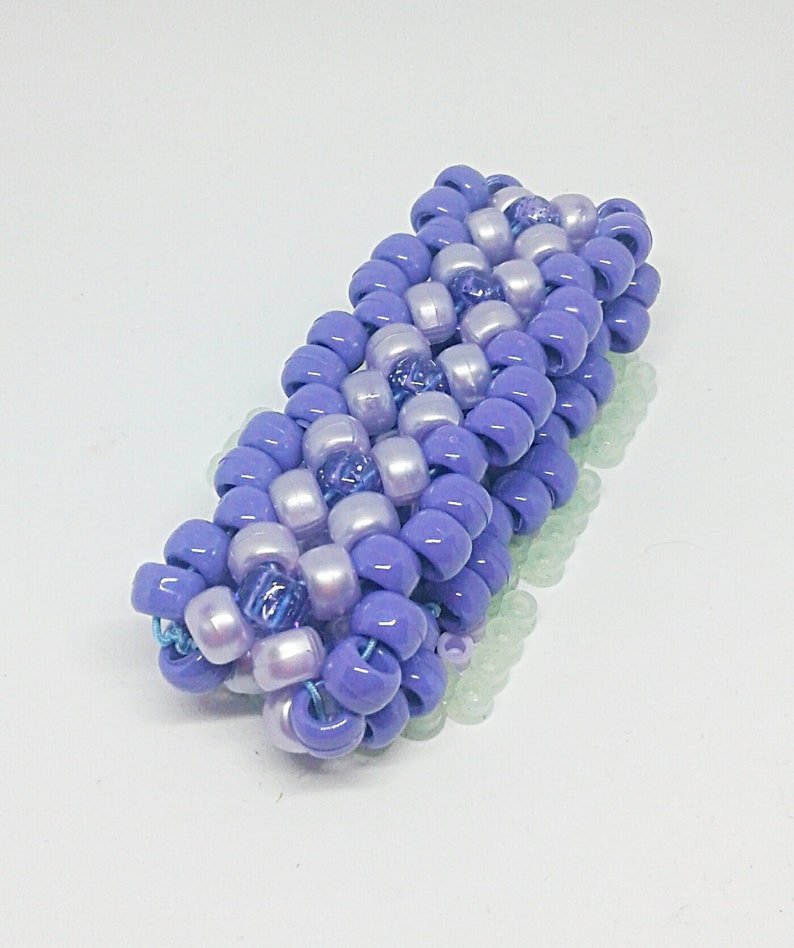 EDC Kandi Cuff Purple, Glow in the Dark - Etsy