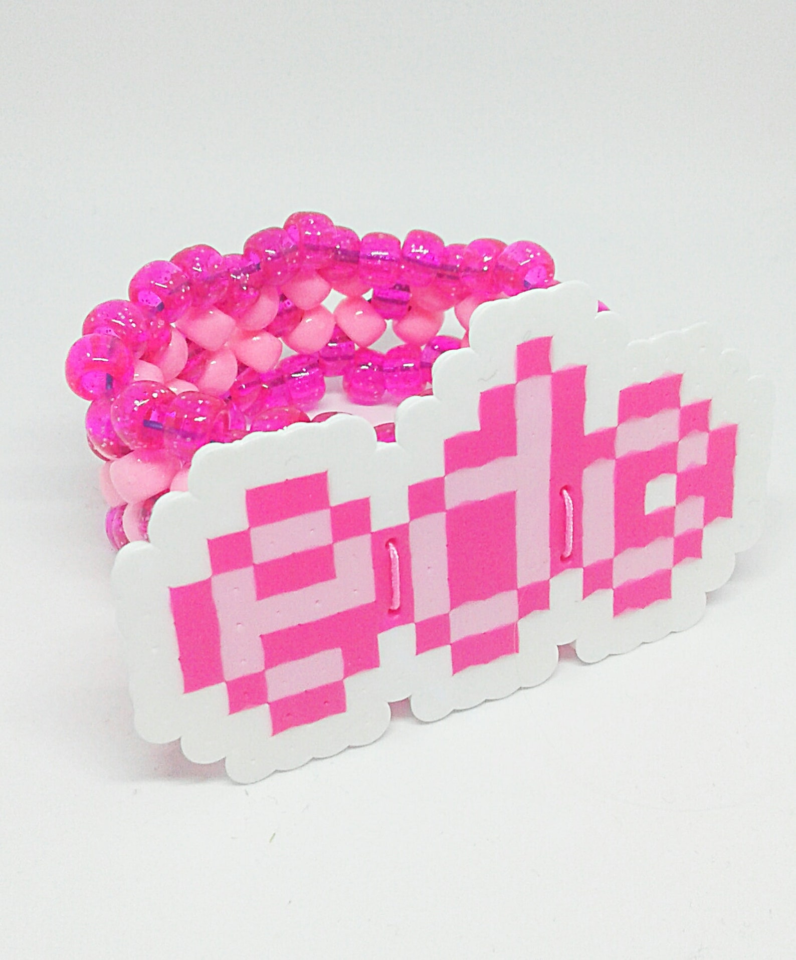 EDC Kandi Cuff Pink - Etsy