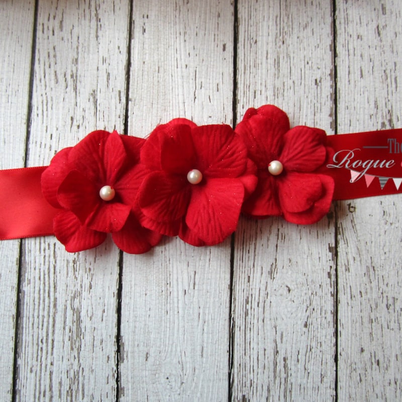 Flower Sash - Etsy