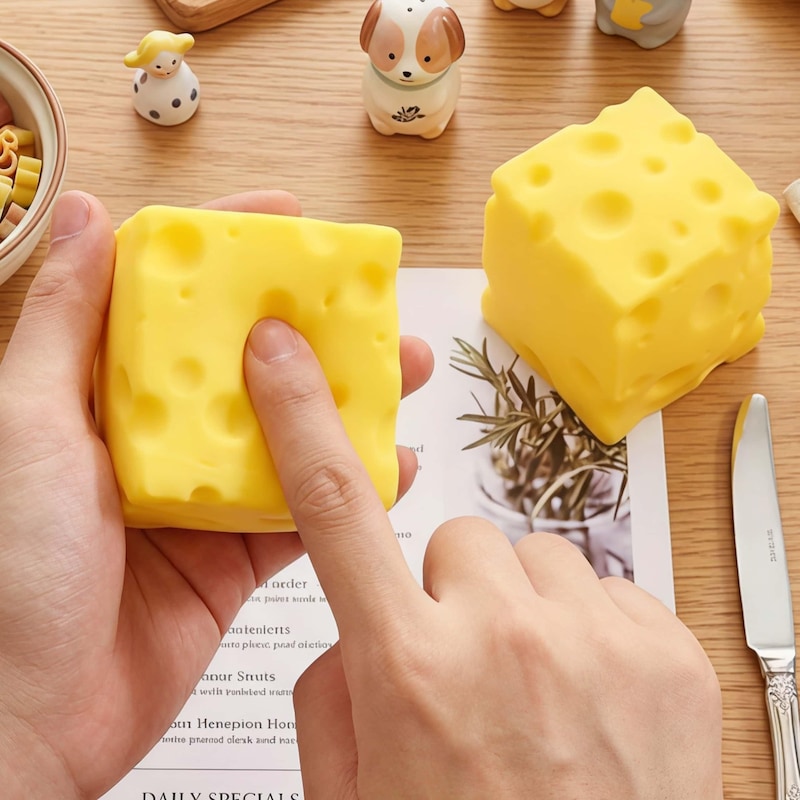 Cheese Squishy - Etsy