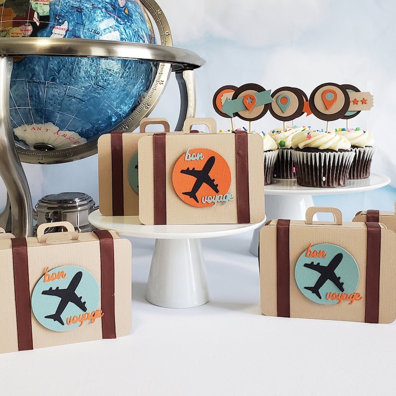 Suitcase Favor Box - Etsy