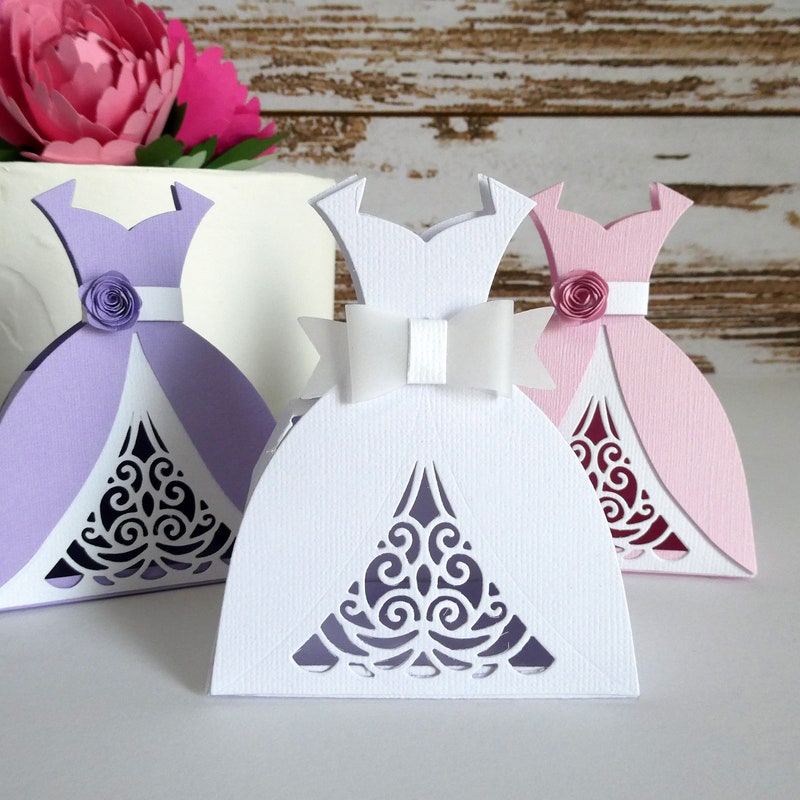 Dress Favor Box - Etsy