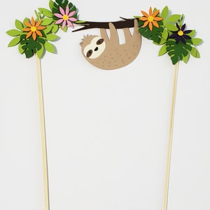Sloth Cake Topper - Etsy