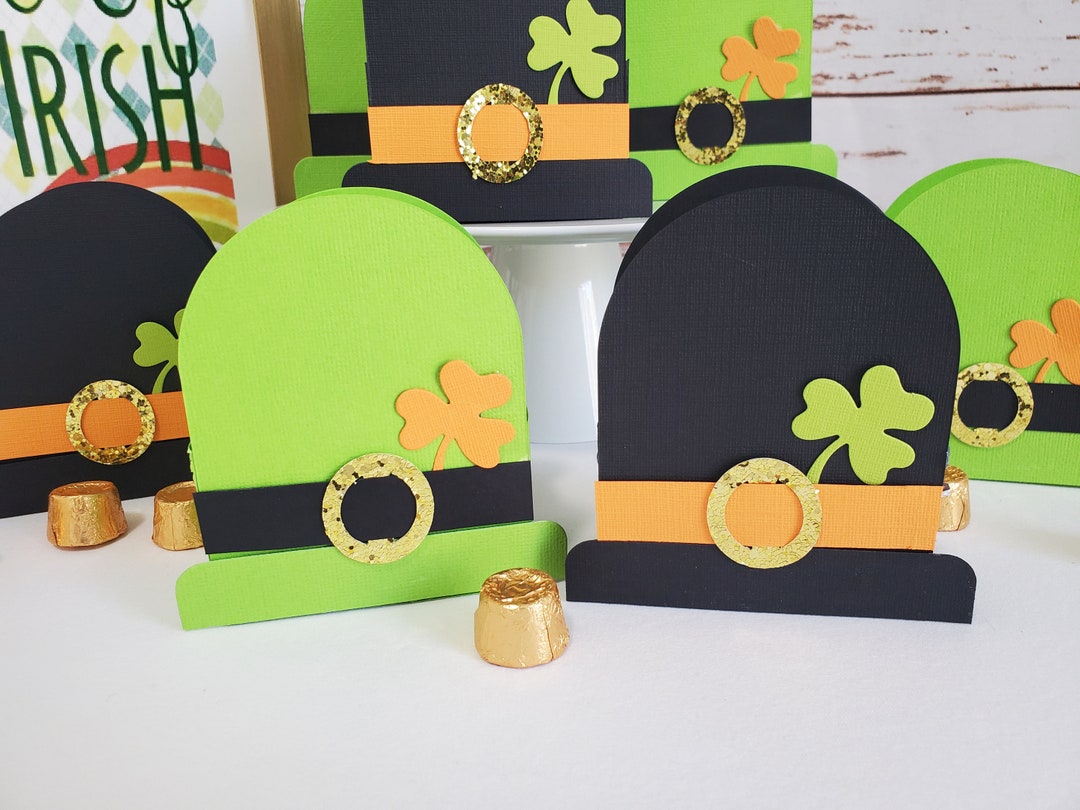 Leprechaun Hats | Party Favor | Snack Box | Gift Box – Set of 8 - Etsy