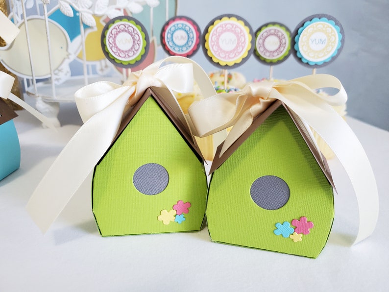 Birdhouse | Party Favors | Gift Box – Set of 8 - Etsy