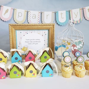 Birdhouse | Party Favors | Gift Box – Set of 8 - Etsy